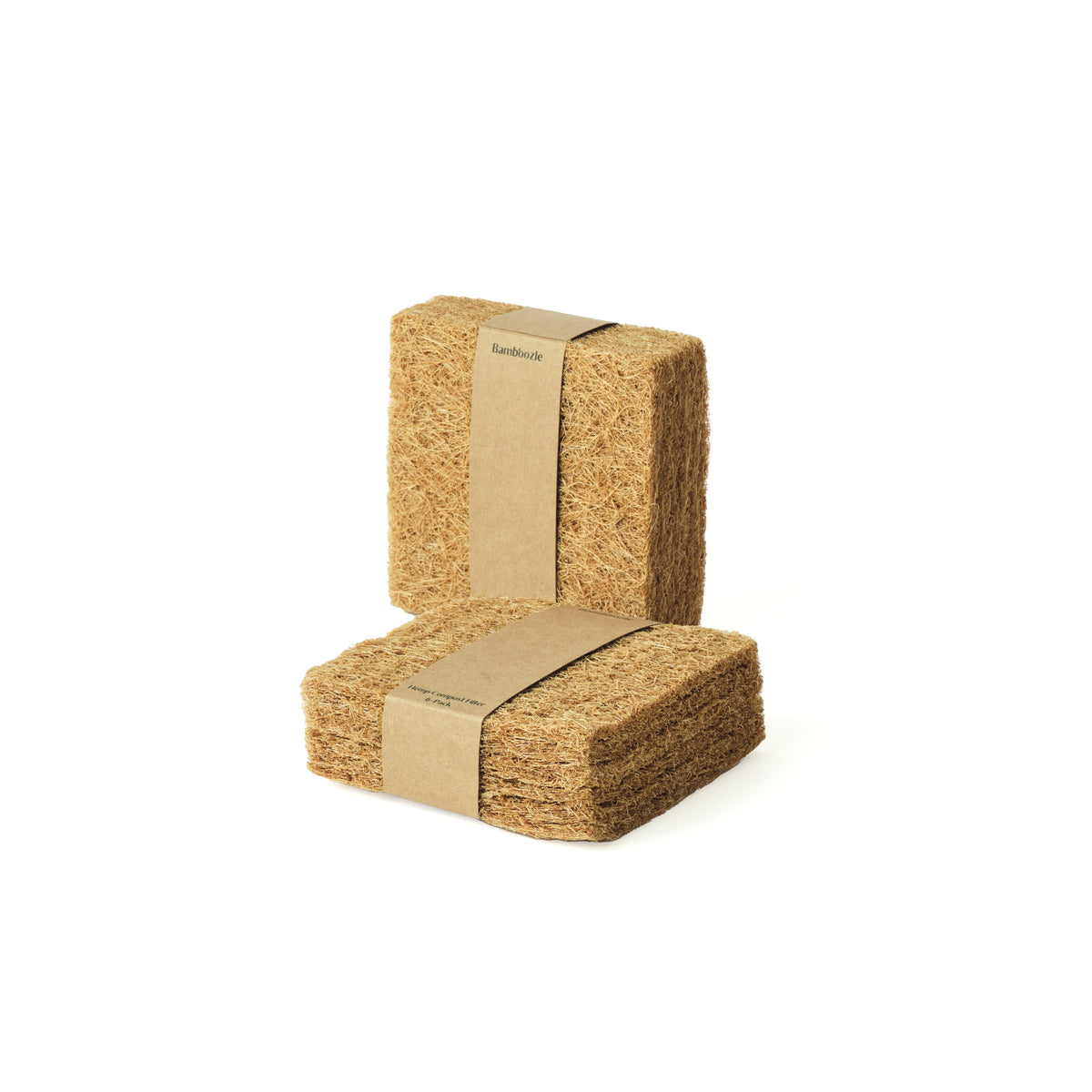 Bamboozle Hemp Filter Set for Compost Bin (Pack of 6)